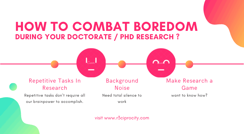 How To Combat Boredom During Your Doctorate / PhD Research ...